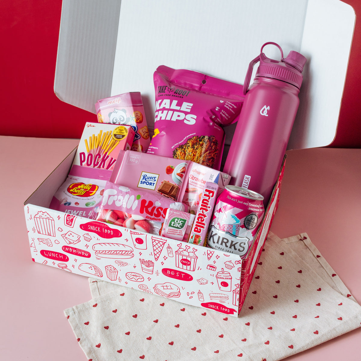 Pretty in Pink - Tumbler and Snack Box – Snackorama PH
